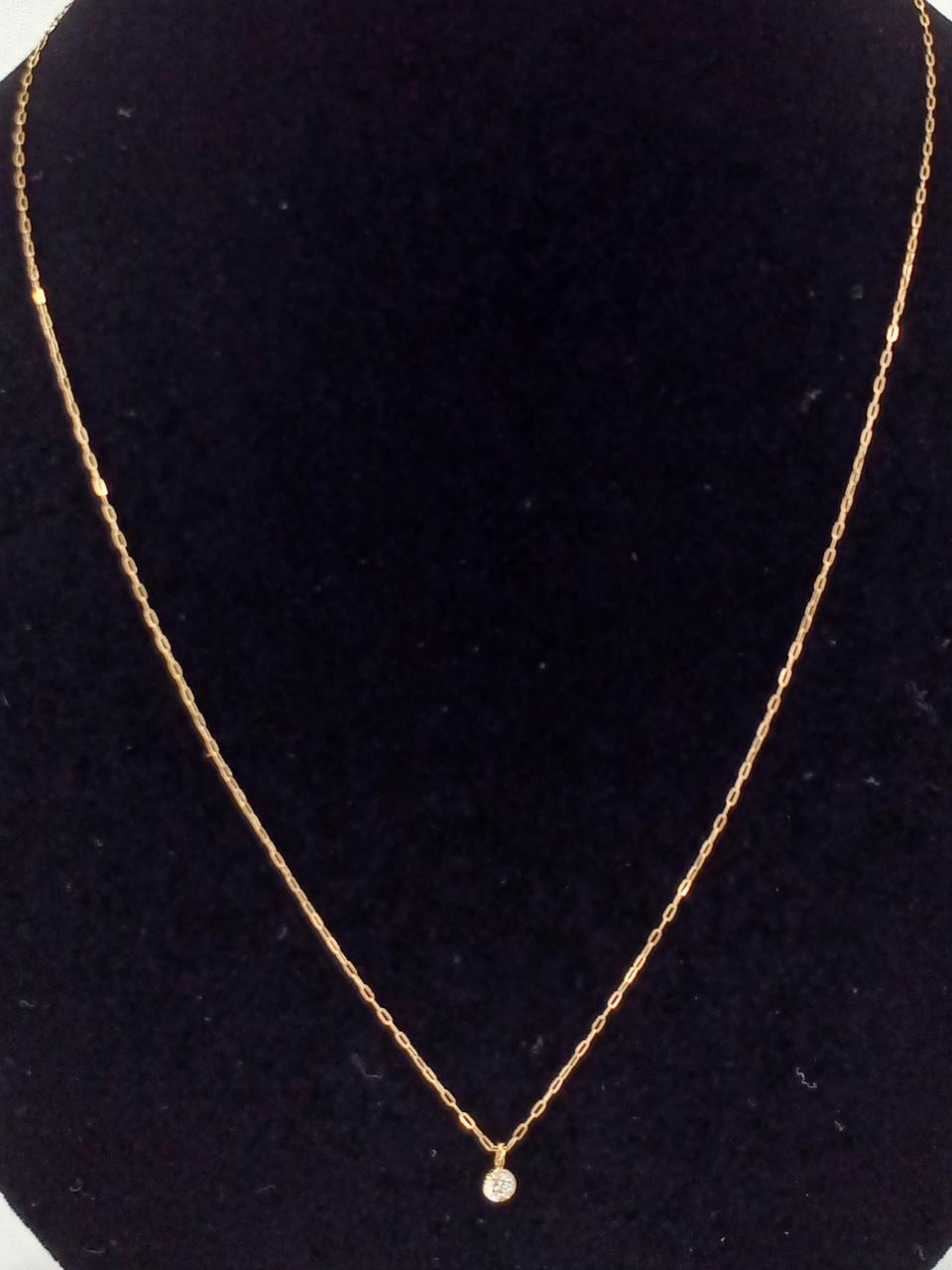 アガット(AGATE)|K18石付きネックレス|HARDOFFオフモール（オフモ）|1030110000016279