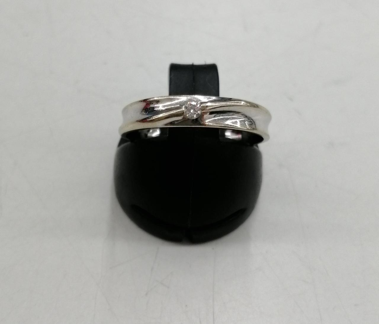 K18WG|透明石付K18リング #11|HARDOFFオフモール（オフモ）|1030240000009951