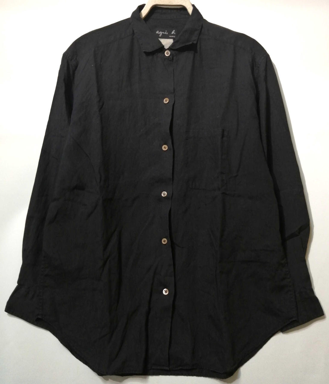 アニエスベー(AGNES B.)|フロントポケットL/Sシャツ|HARDOFFオフモール（オフモ）|1040030000169272