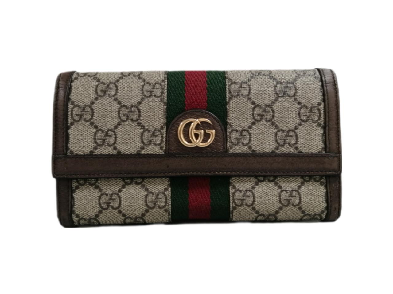 グッチ(GUCCI)|GUCCI GG柄ライン長財布|HARDOFFオフモール（オフモ）|1040050000150063