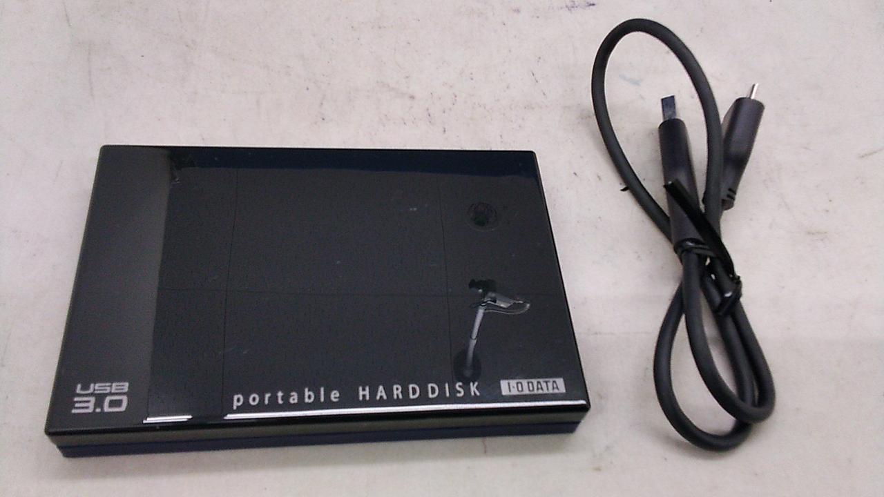 アイオーデータキキ(I・O DATA)|I・O DATA ポータブルHDD HDPE-UT2.0|HARDOFFオフモール（オフモ）|2010410000131181