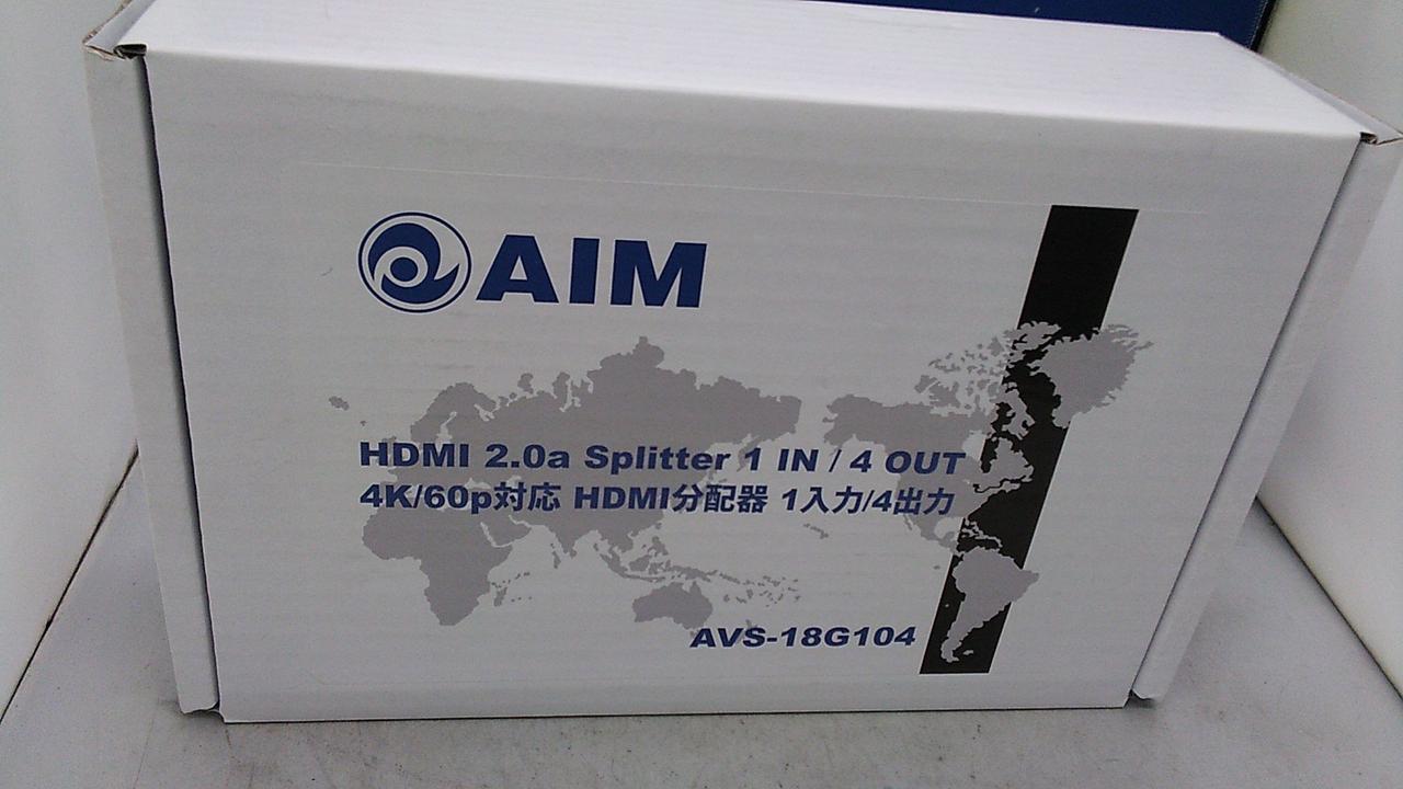 AIM電子|AIM電子 HDMIスプリッター AVS-18G104|HARDOFFオフモール（オフモ）|2010410000131568