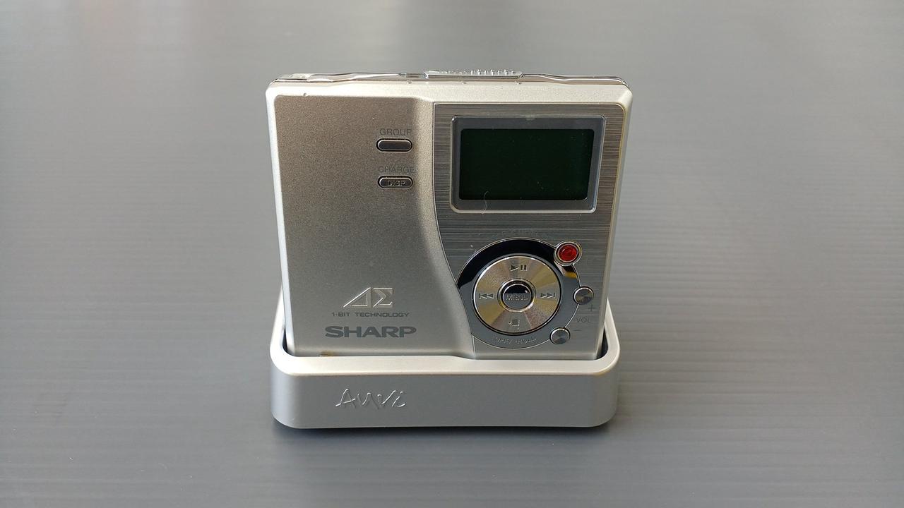 SHARP|ポータブルMDレコーダー|HARDOFFオフモール（オフモ）|2010930000100174
