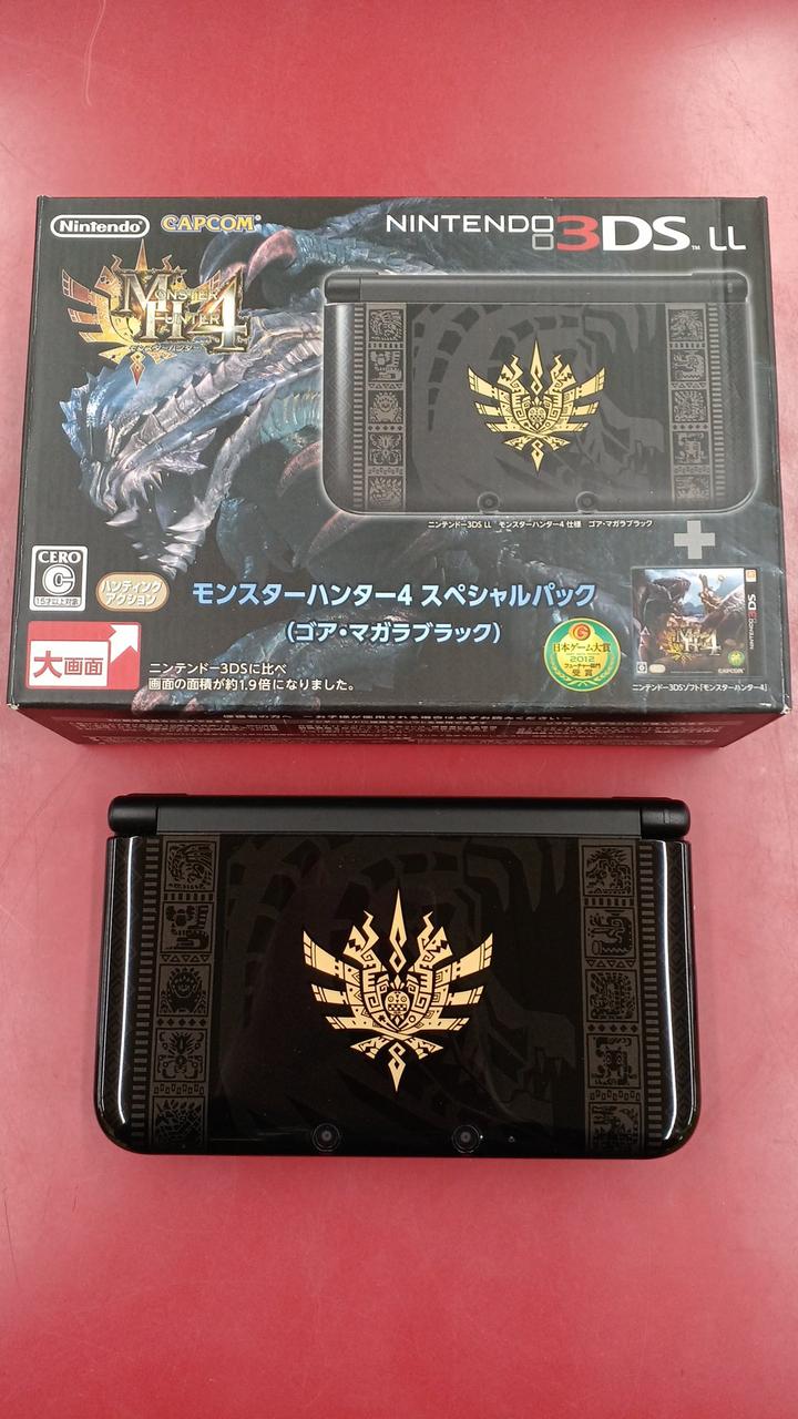 ニンテンドウ(NINTENDO)|3DS LL MH4スペシャルパック|HARDOFFオフモール（オフモ）|2011150000106972