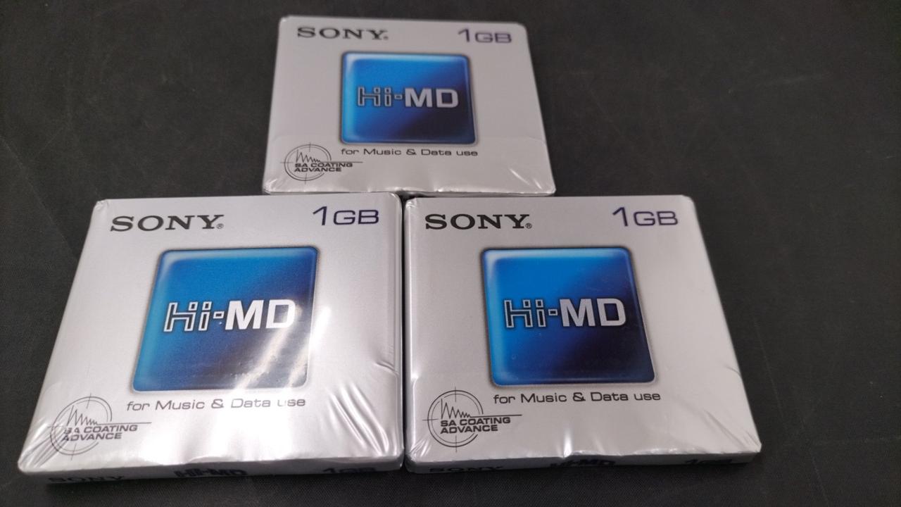 ソニー(SONY)|HI-MD3枚セット|HARDOFFオフモール（オフモ）|2013350000125310