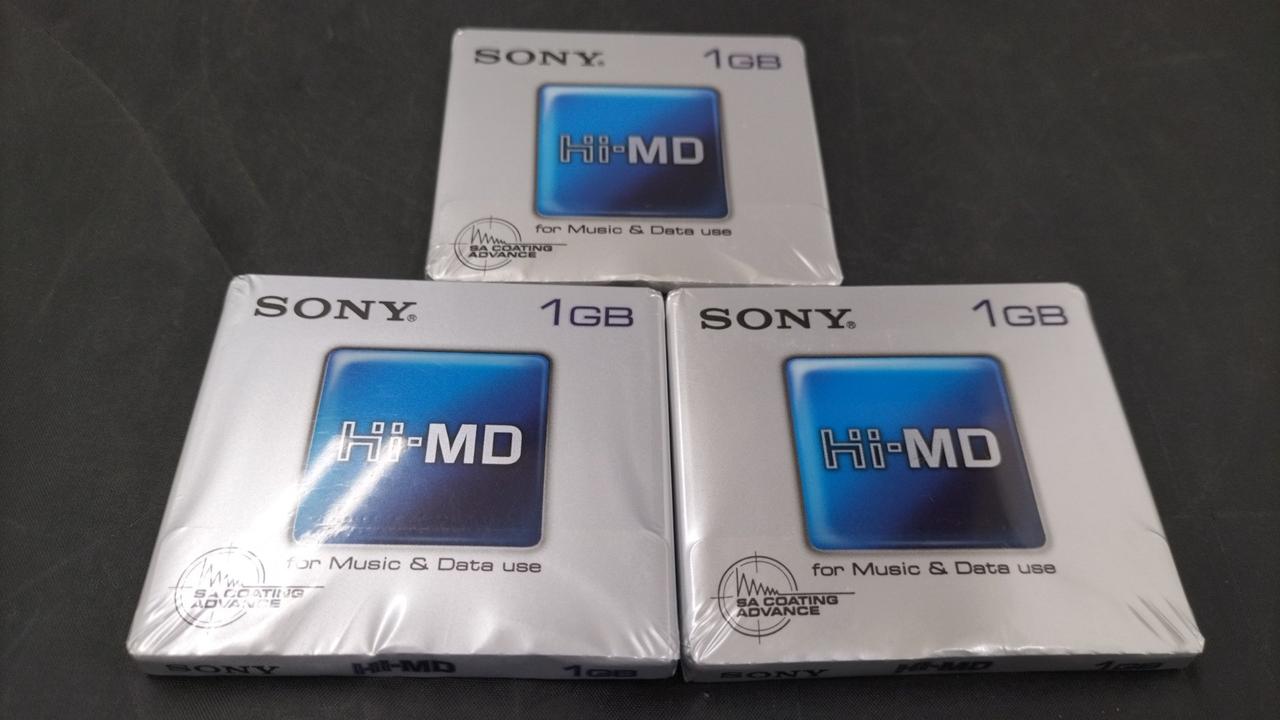 ソニー(SONY)|HI-MD3枚セット|HARDOFFオフモール（オフモ）|2013350000125309