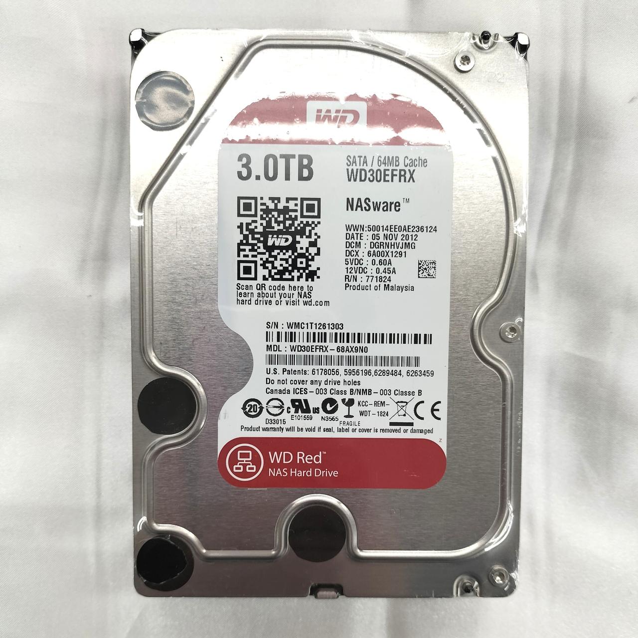 WESTERN DIGITAL(WD)|WD RED 3TB|HARDOFFオフモール（オフモ）|2013540000116434