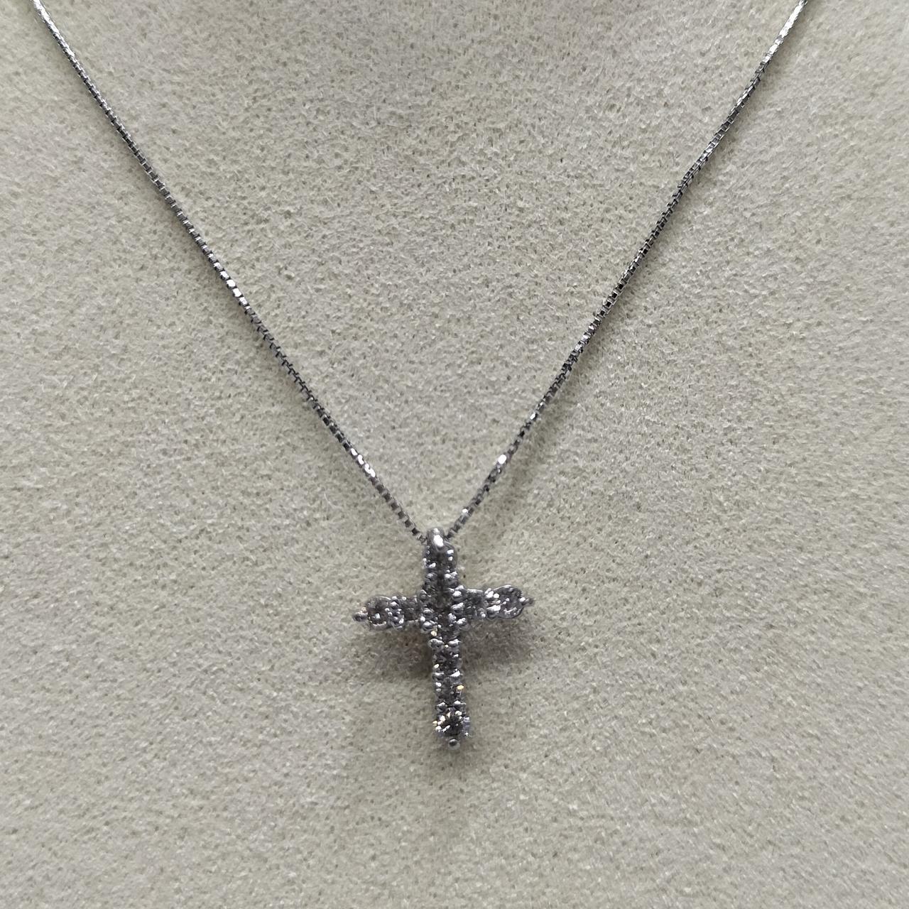 -|PT900PT850ダイヤクロスネックレス|HARDOFFオフモール（オフモ）|2030080000007611