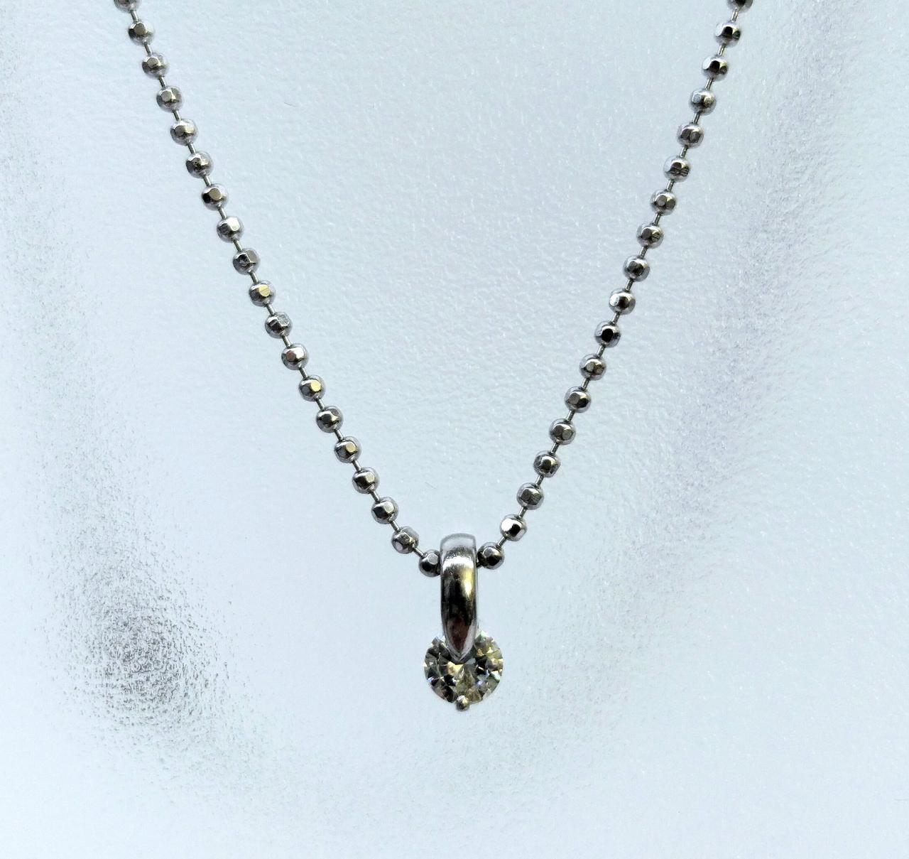 0.15CT|ptダイヤ付ネックレス|HARDOFFオフモール（オフモ）|2030360000108395