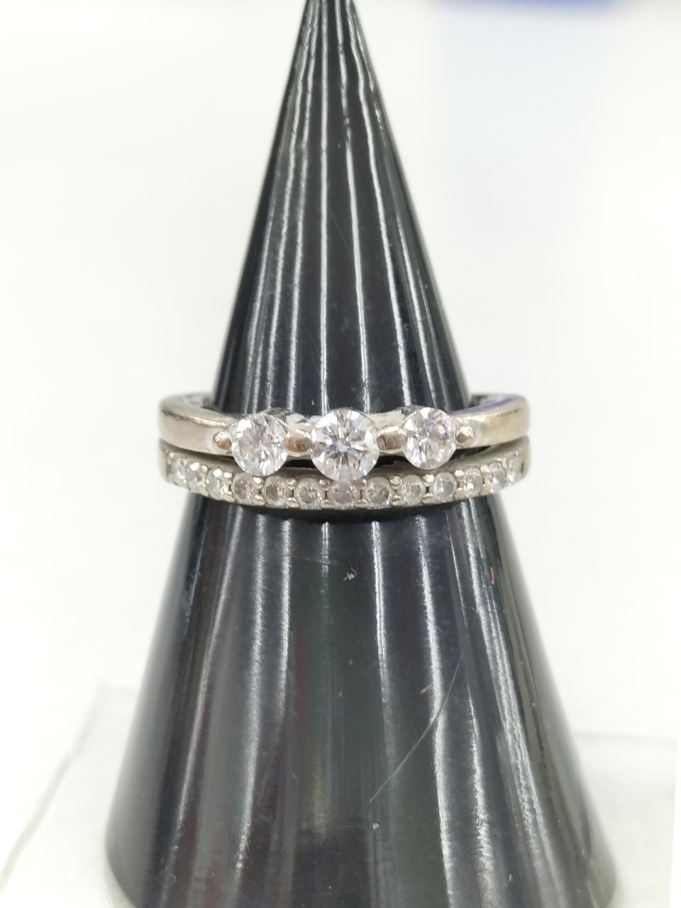 K18WG|ダイヤ付リング|HARDOFFオフモール（オフモ）|2031400000013729