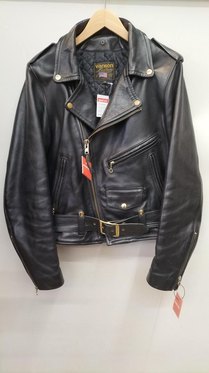 バンソン(VANSON)|ダブルライダースジャケット|HARDOFFオフモール（オフモ）|2040020000144338