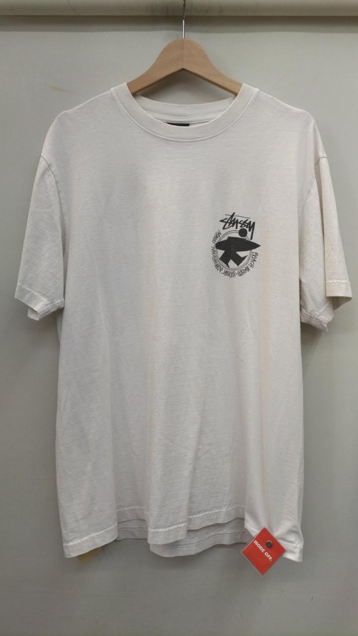 ステューシー(STUSSY)|BEACH ROOTS TEE ホワイト|HARDOFFオフモール（オフモ）|2040020000147644