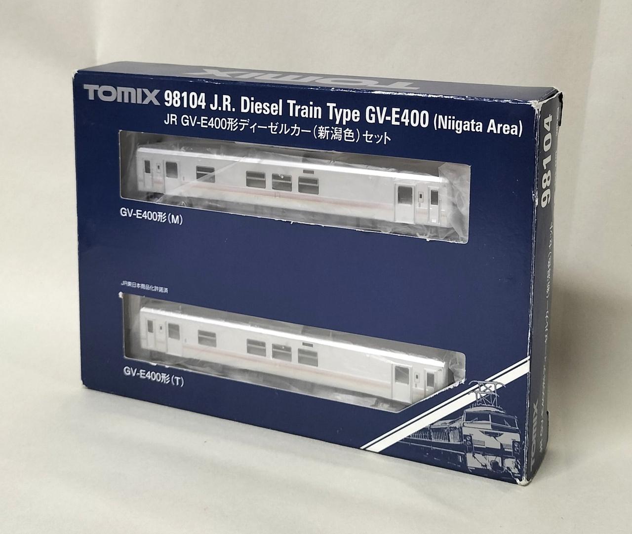 TOMIX|JR GV-E400形ディーゼルカー 新潟色 2両セット|HARDOFFオフモール（オフモ）|2080960000111135