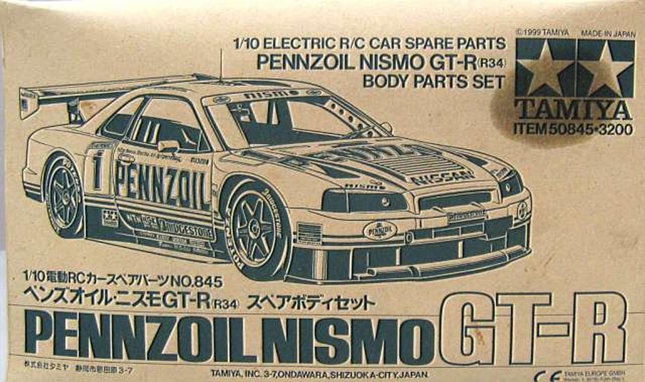 タミヤ(TAMIYA)|1/10 ペンズオイル ニスモ GT-R(R34)|HARDOFFオフモール（オフモ）|2080990000020024